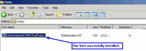 sharing: How To Show Number using Font Barcode