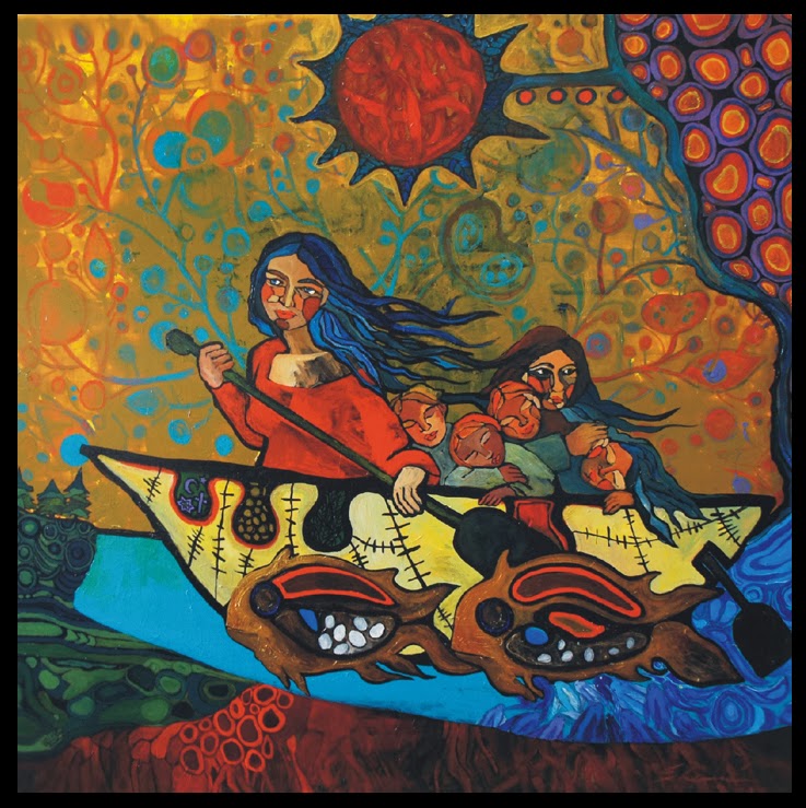 NORVAL MORRISSEAU BLOG: 'Native Immigrant Exhibit' - presenting art by ...