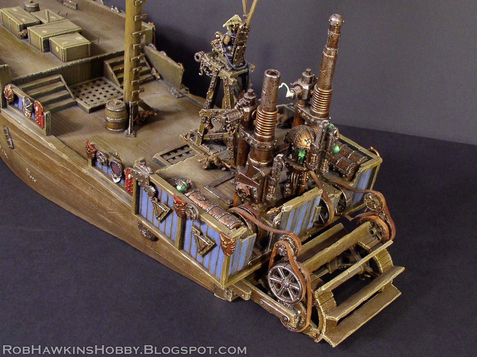 Rob Hawkins Hobby: Skaven Pirate Ship
