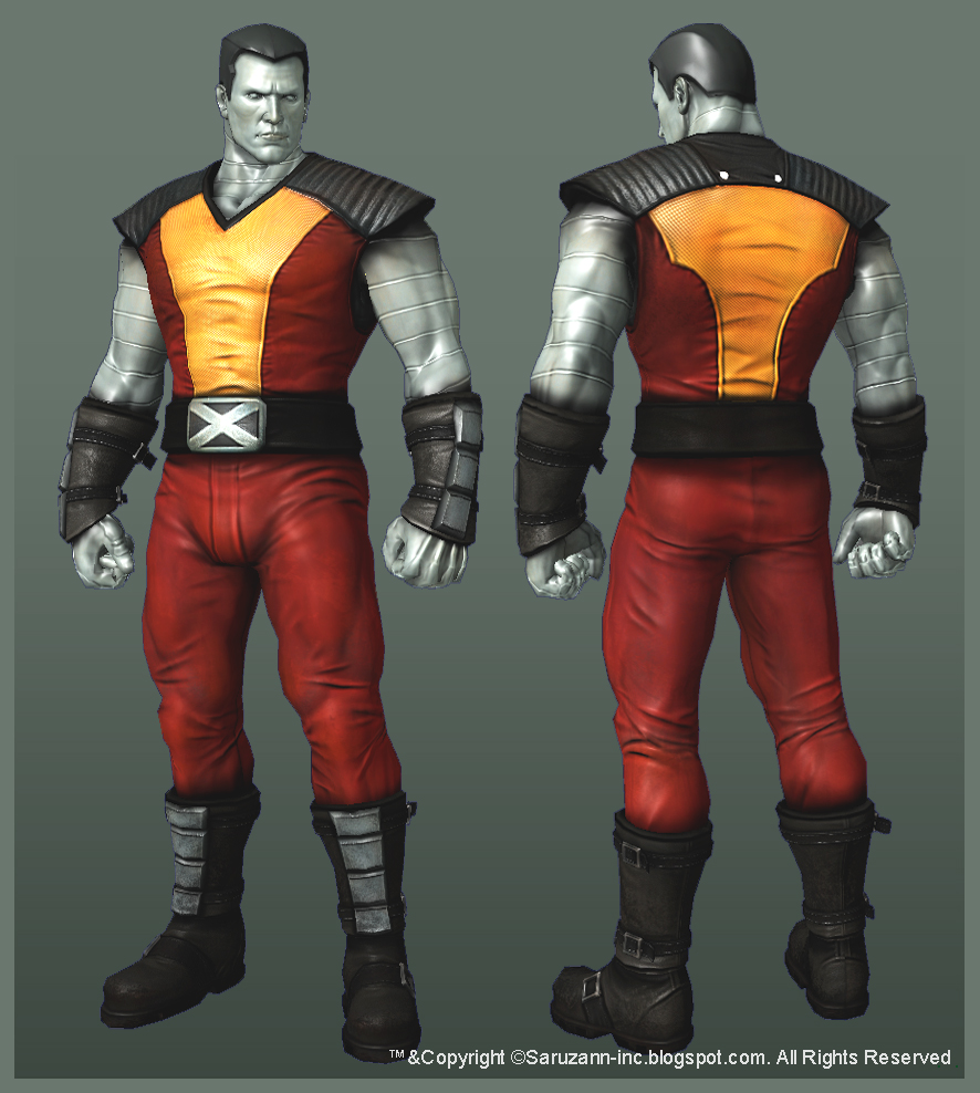 SaruZann.Inc: Fan art: Xmen Colossus
