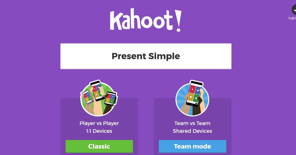 EU LOVE ENGLISH: KAHOOT SIMPLE PRESENT