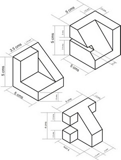 DIBUJOS DE ISOMETRICOS