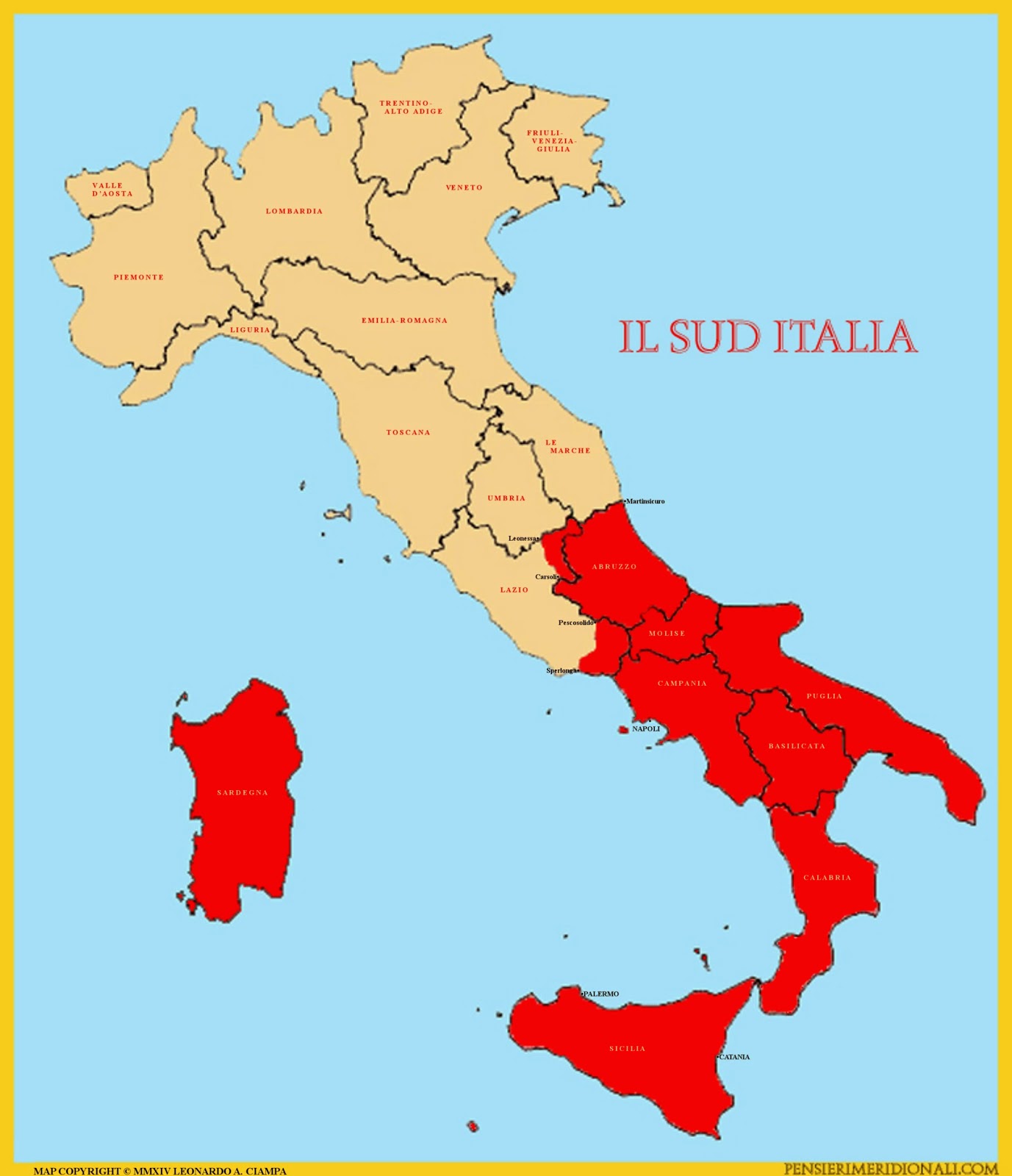Pensieri Meridionali: What is Southern Italy?