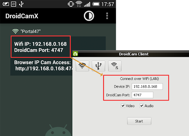 Ubuntronics: DroidCam Wireless Webcam convierte tu Android en una cámara web para tu PC