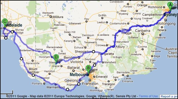The Painted Journey: Sydney to Adelaide via Great Ocean Road - Part 1 ...