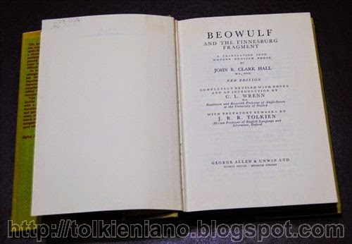 Tolkien collection: Beowulf and the Finnesburg Fragment, di J.R. Clark ...