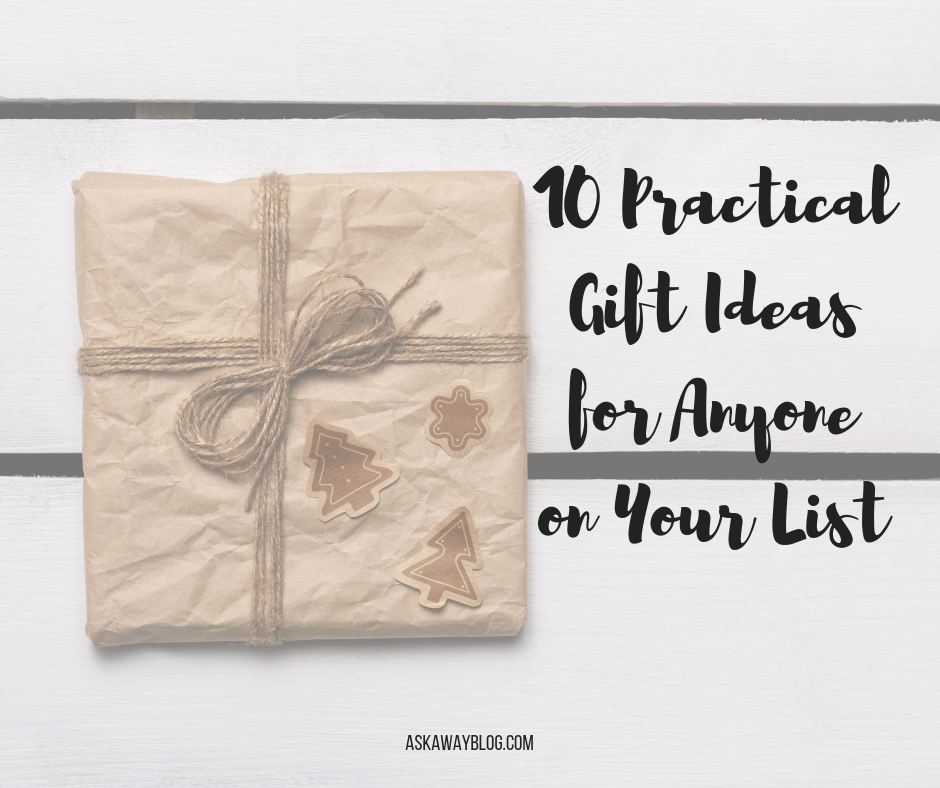 Ask Away Blog: 10 Practical Gift Ideas for Anyone on Your List