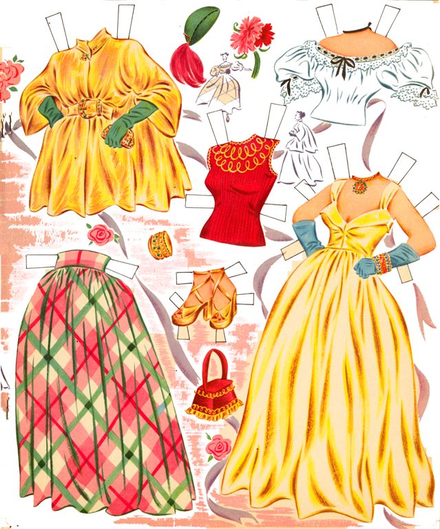 Miss Missy Paper Dolls Ava Gardner
