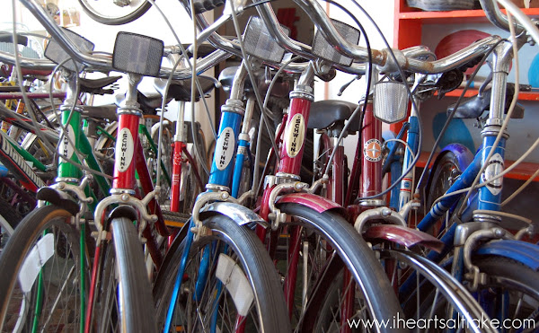 I Heart Salt Lake: The Recycled Bike