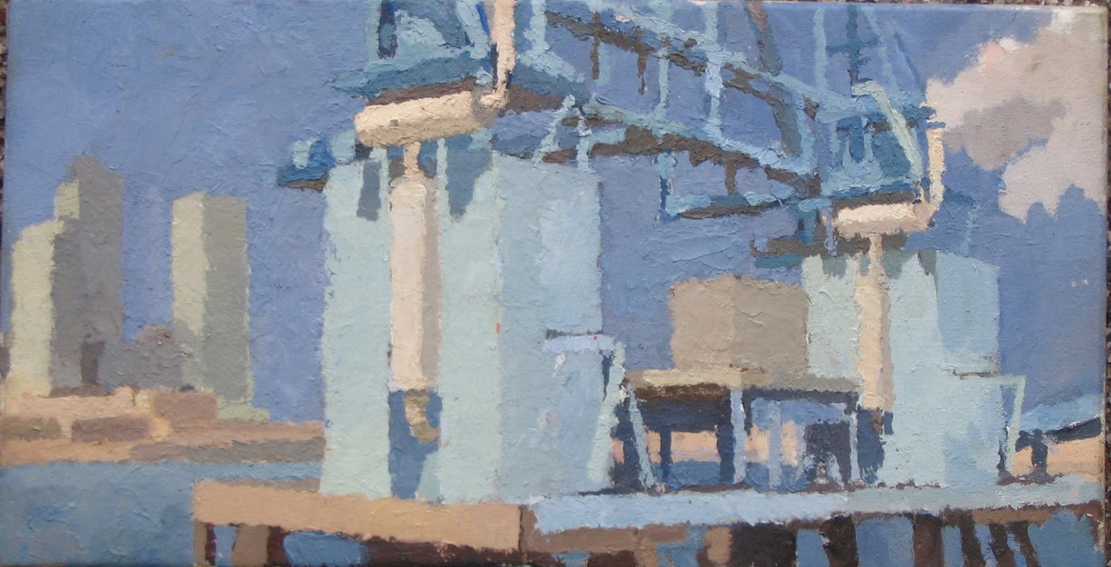 Alexander Pemberton Paintings: Thames Paintings 1995-2010