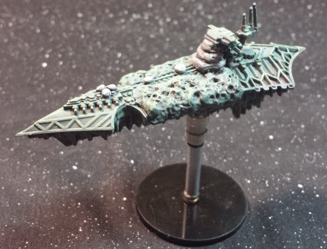 Battle Fleet Gothic: Plague Fleet Cruiser - Jade Gaming News