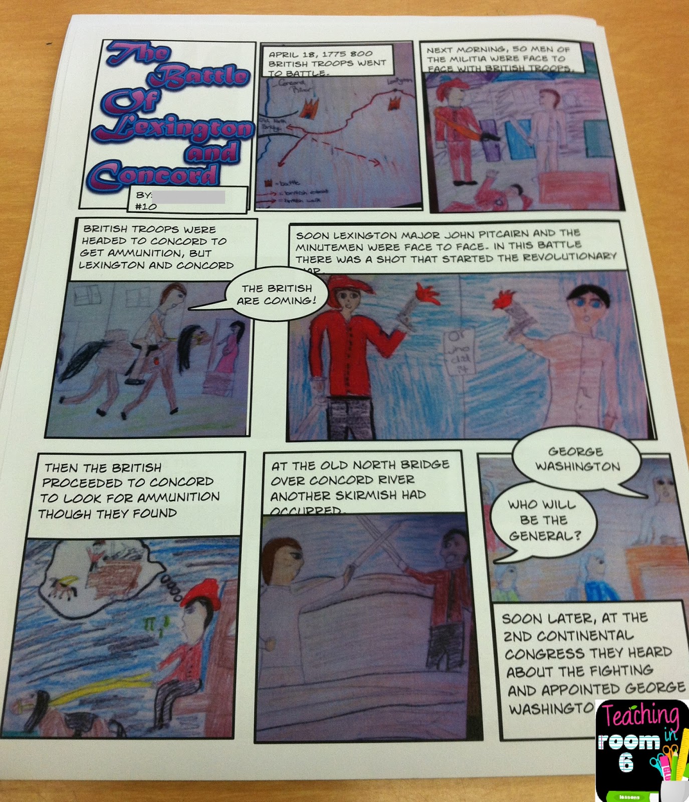 Summarizing Non-Fiction Text....with a Comic Strip! | Teaching in Room ...