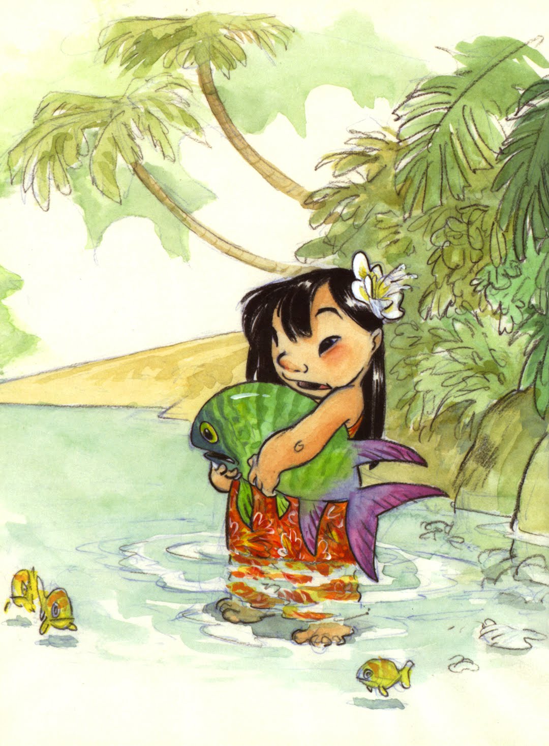 Chris Sanders Lilo And Stitch