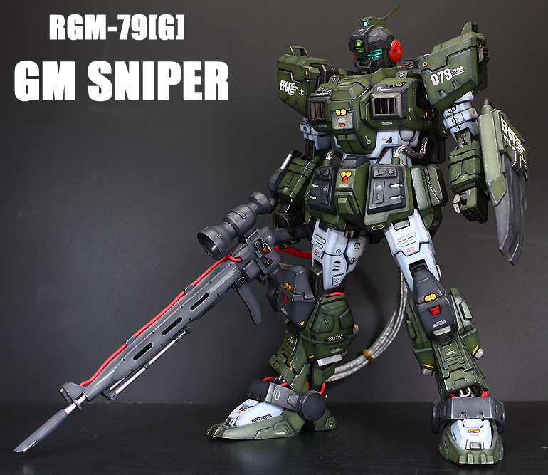 GUNDAM GUY: 1/100 RGM-79[G] GM Sniper - From Modelers Gallery