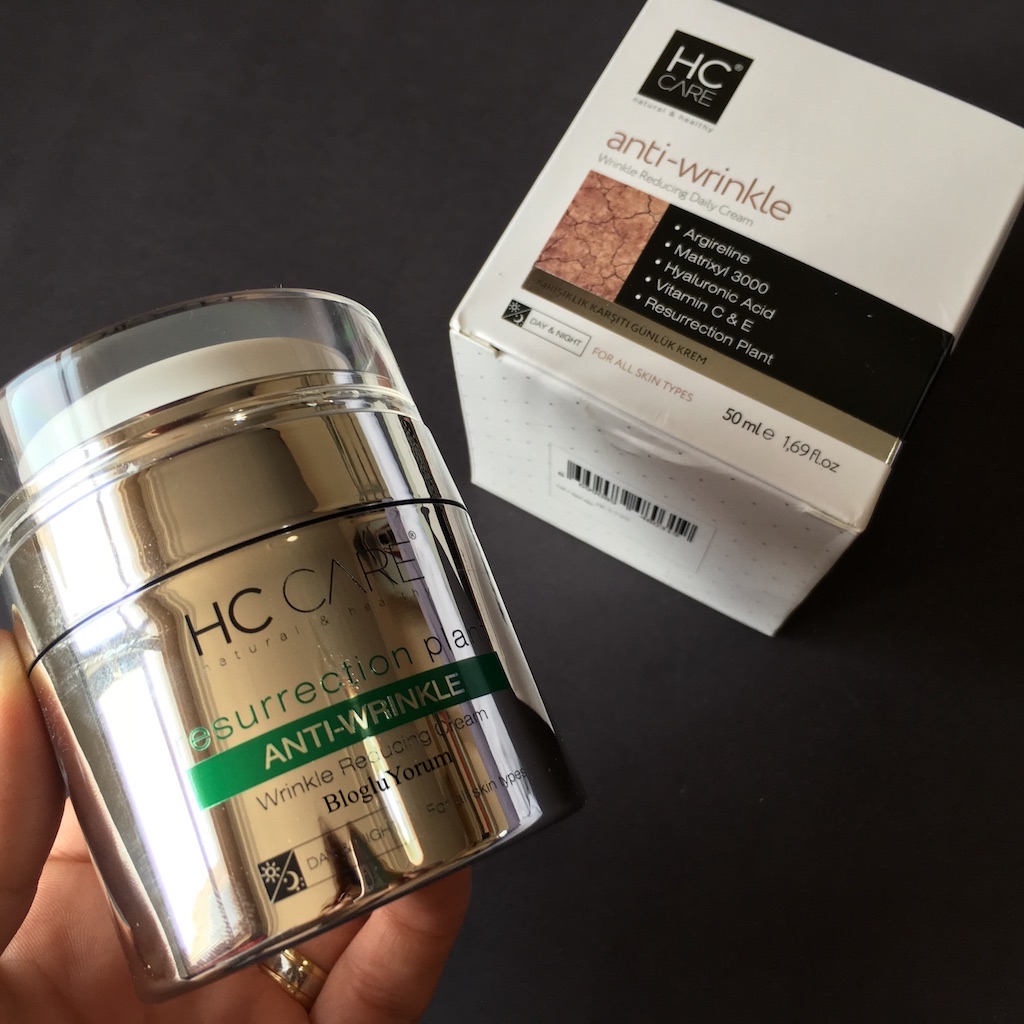 HC CARE ANTi WRiNKLE KIRIŞIKLIK KARŞITI KREM|blogluYORUM - Gökçe Bağtır ...
