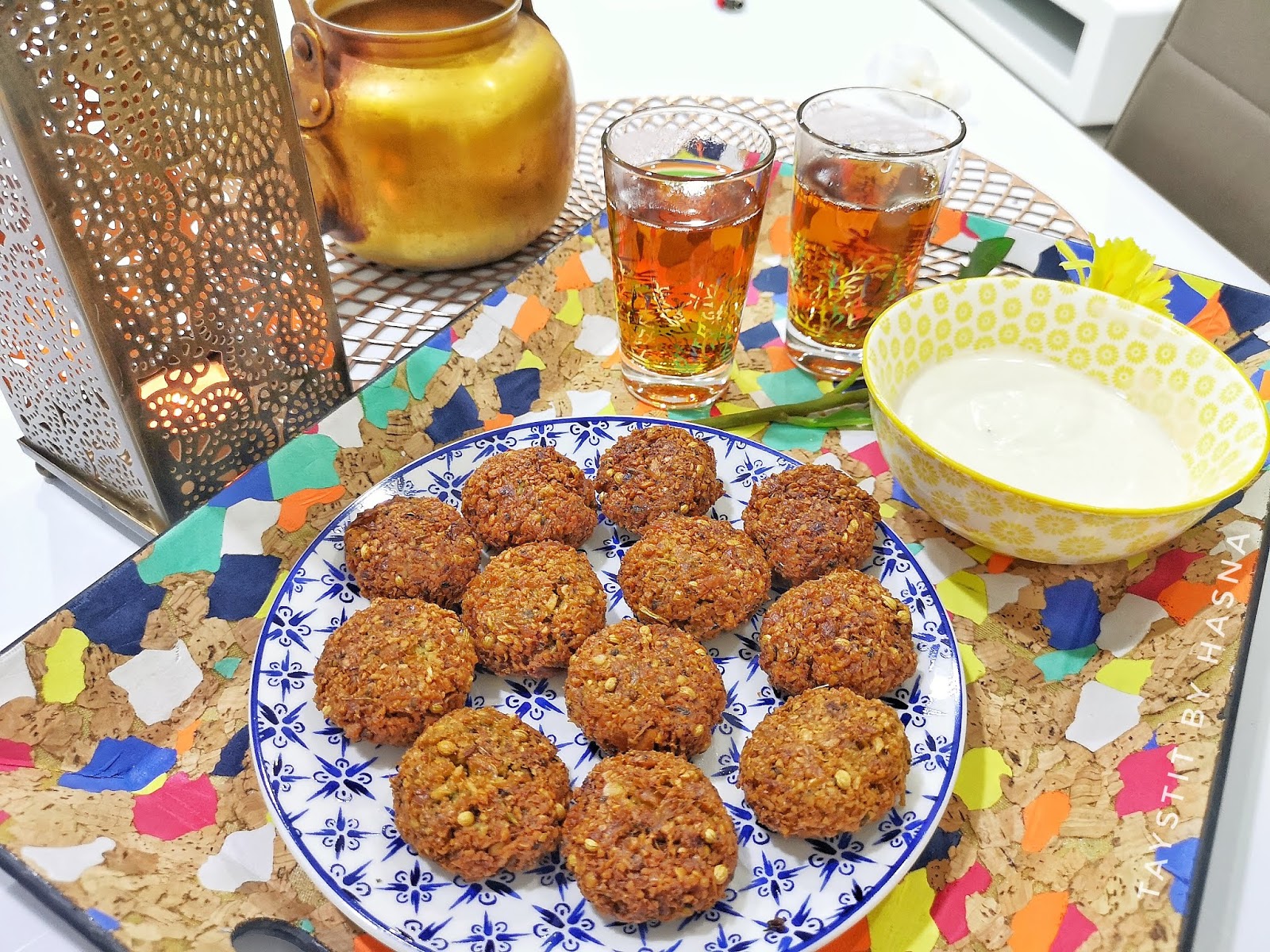 Taystit by Hasna: Mini Falafel Bites with Tahini Dip
