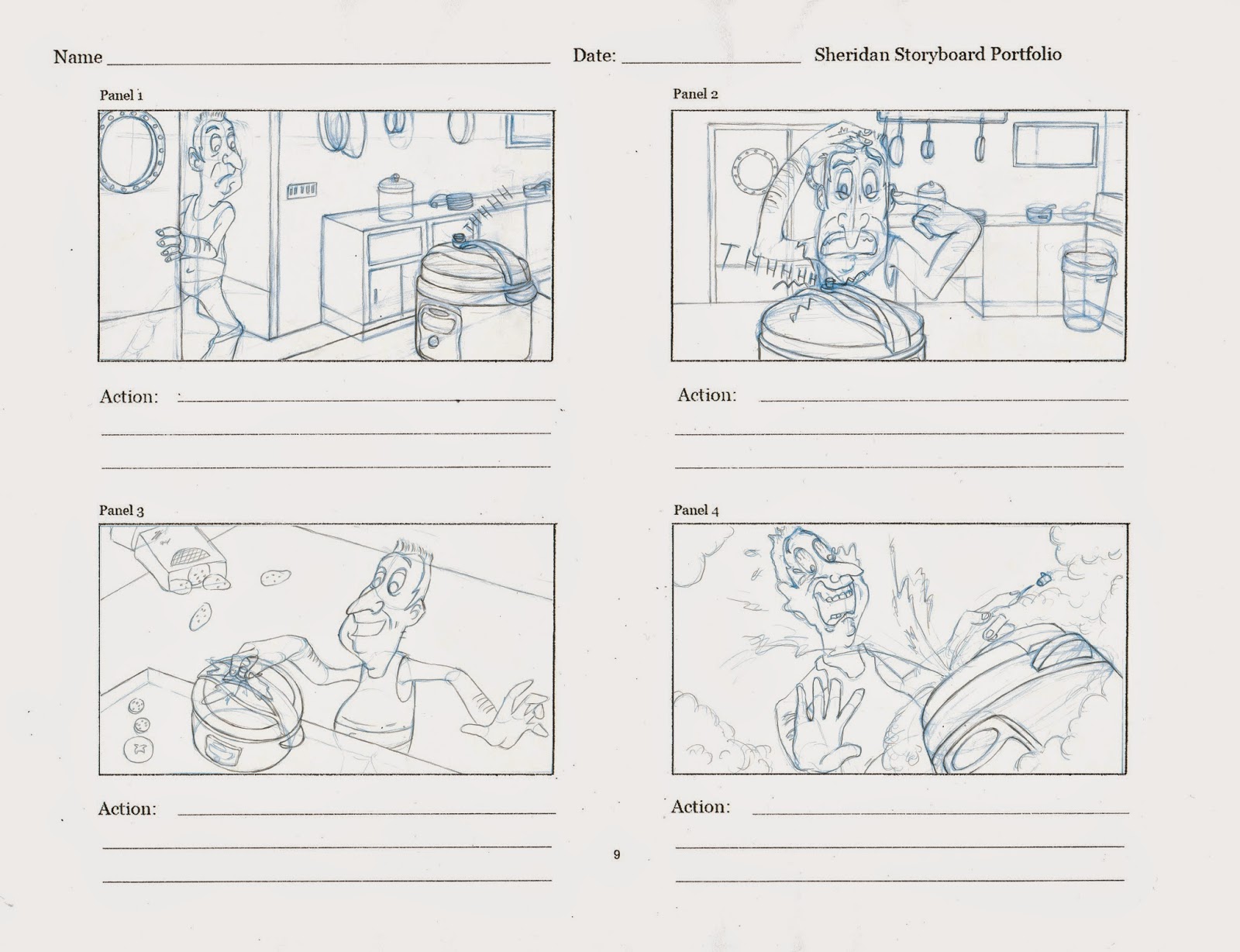 HENRY HE'S SKETCHBLOG: 2015 Sheridan Animation Portfolio (DENIED)