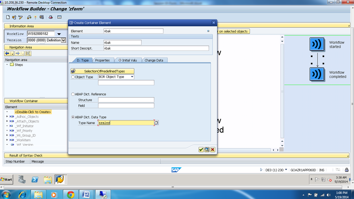 An SAP Consultant: SAP Workflow - Form Step