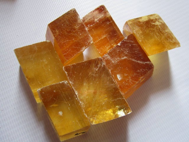 Crystals and Gemstones: Yellow Calcite