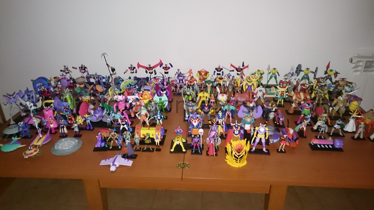 Imago Recensio: Go Nagai Robot Collection: Panoramica finale dei 180 ...