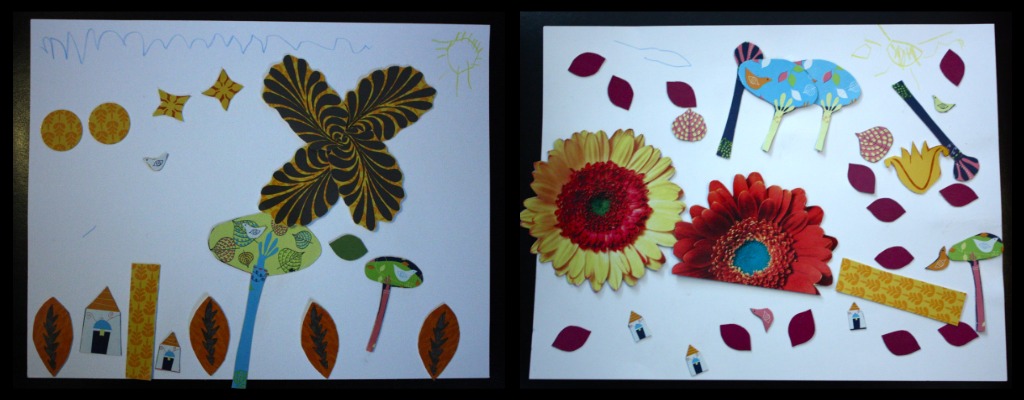 Ankle Biter Art: Spring Time Collage