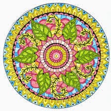 los gráficos del gato: DECOUPAGE MANDALA