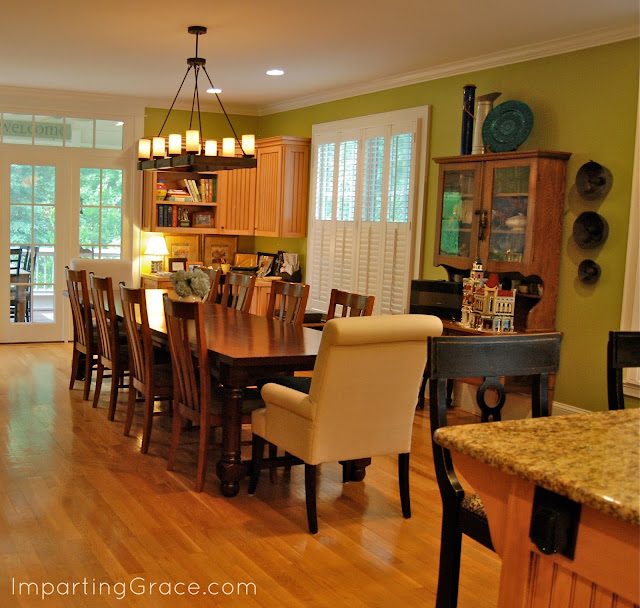 Imparting Grace: Changes in the kitchen
