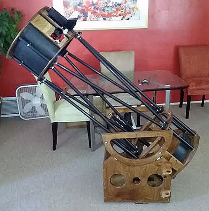 DobSTUFF Astronomical Telescopes: Joe's 14" Nearly Complete