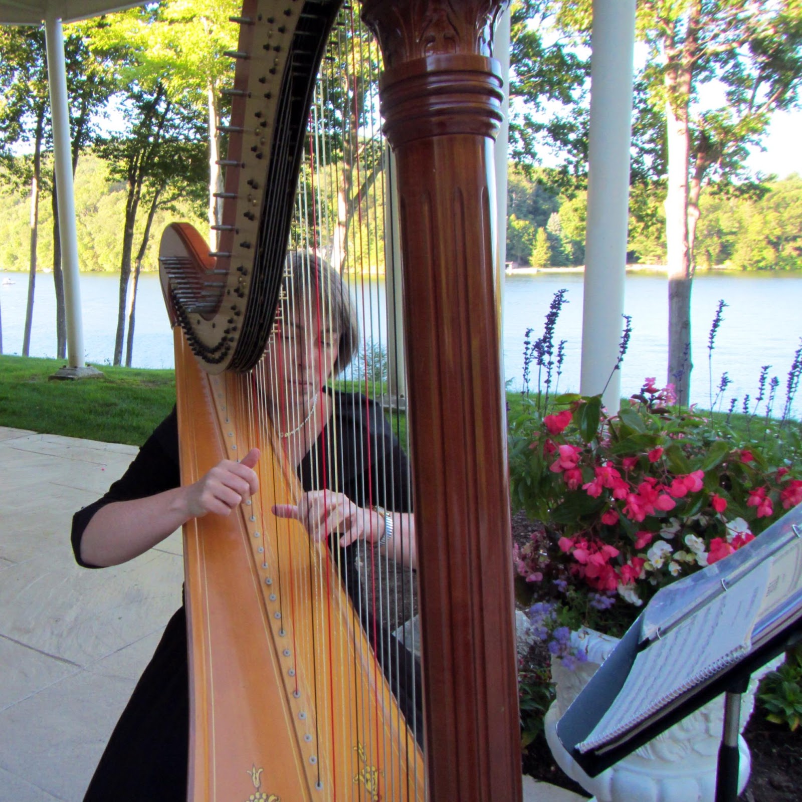 Jane Hogarth Minnis, harpist