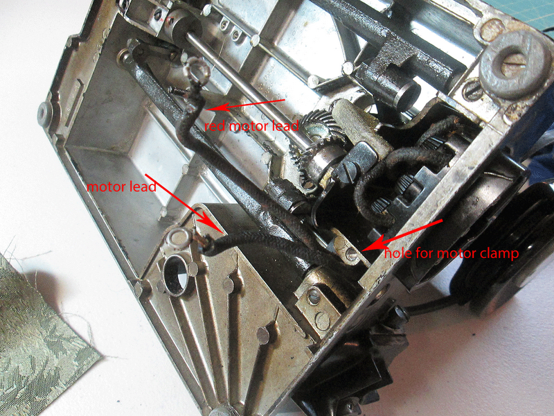 My Sewing Machine Obsession: This one is for Betty. Singer 221 Motor