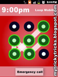 Trickytricks: Difficult Lock Patterns of mobiles phones Screen Lock