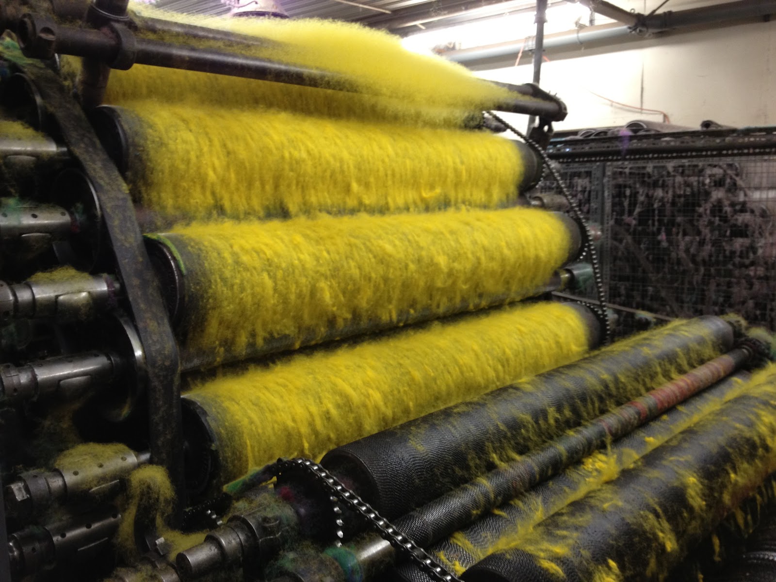 knitsarina: A visit to a spinning mill