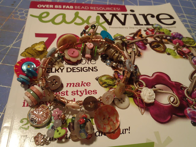 A Button Charm Swap Bracelet