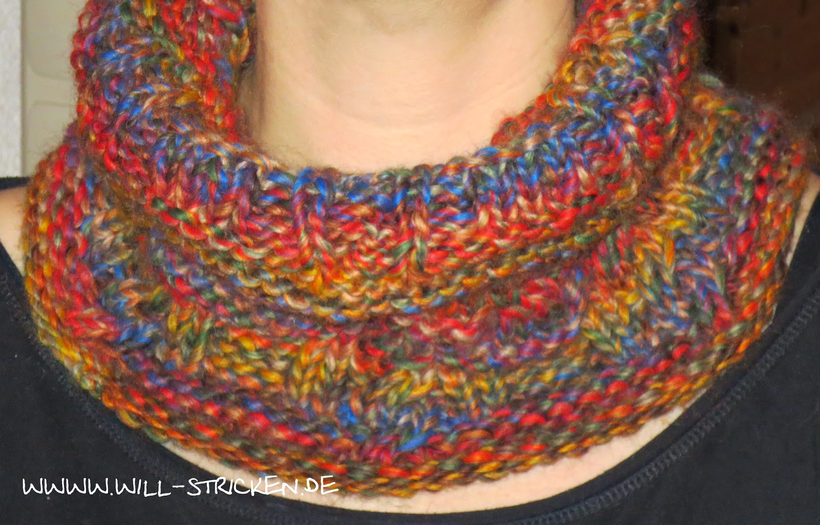 Sensationeller Loop aus "Zopfmuster stricken"