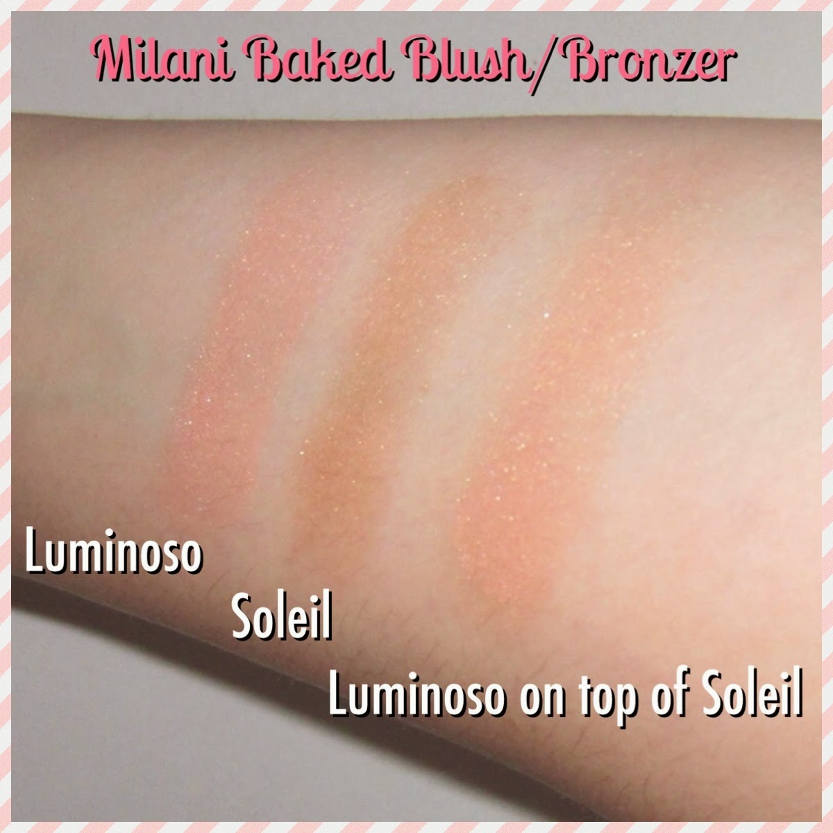 Beauty Cents: Milani Baked Bronzer in Soleil and Milani Baked Blush in ...