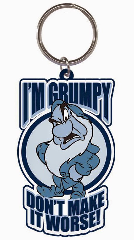 Filmic Light - Snow White Archive: Jerry Leigh Grumpy Keychains