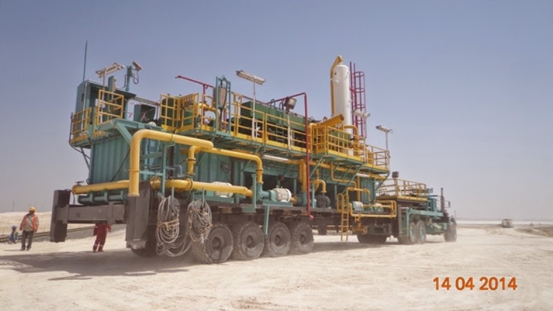 Civil Engineering: Rig Crossing arrangement