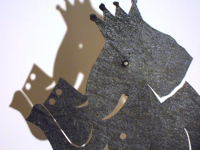 An Elephant a Day 2.0: Elephant No. 12: Shadow Puppet