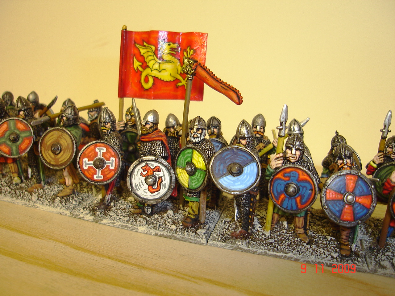 Kevs wargames Cabin: Dark age 28mm Saxons
