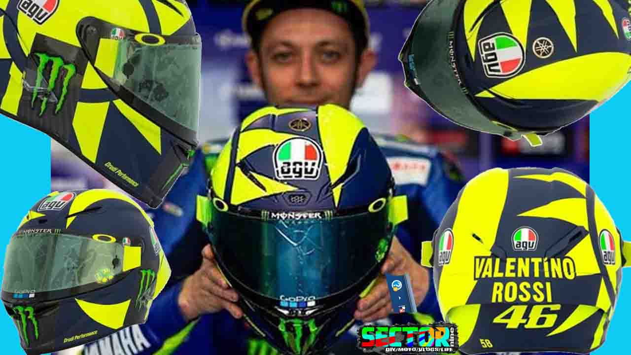Helm Baru AGV GP-R 2018 Valentino Rossi di MotoGP Qatar