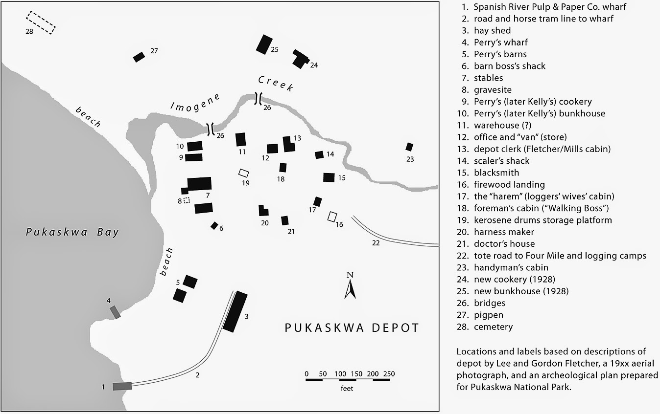 The Puckasaw Diaries: Maps of Area By Gary Long