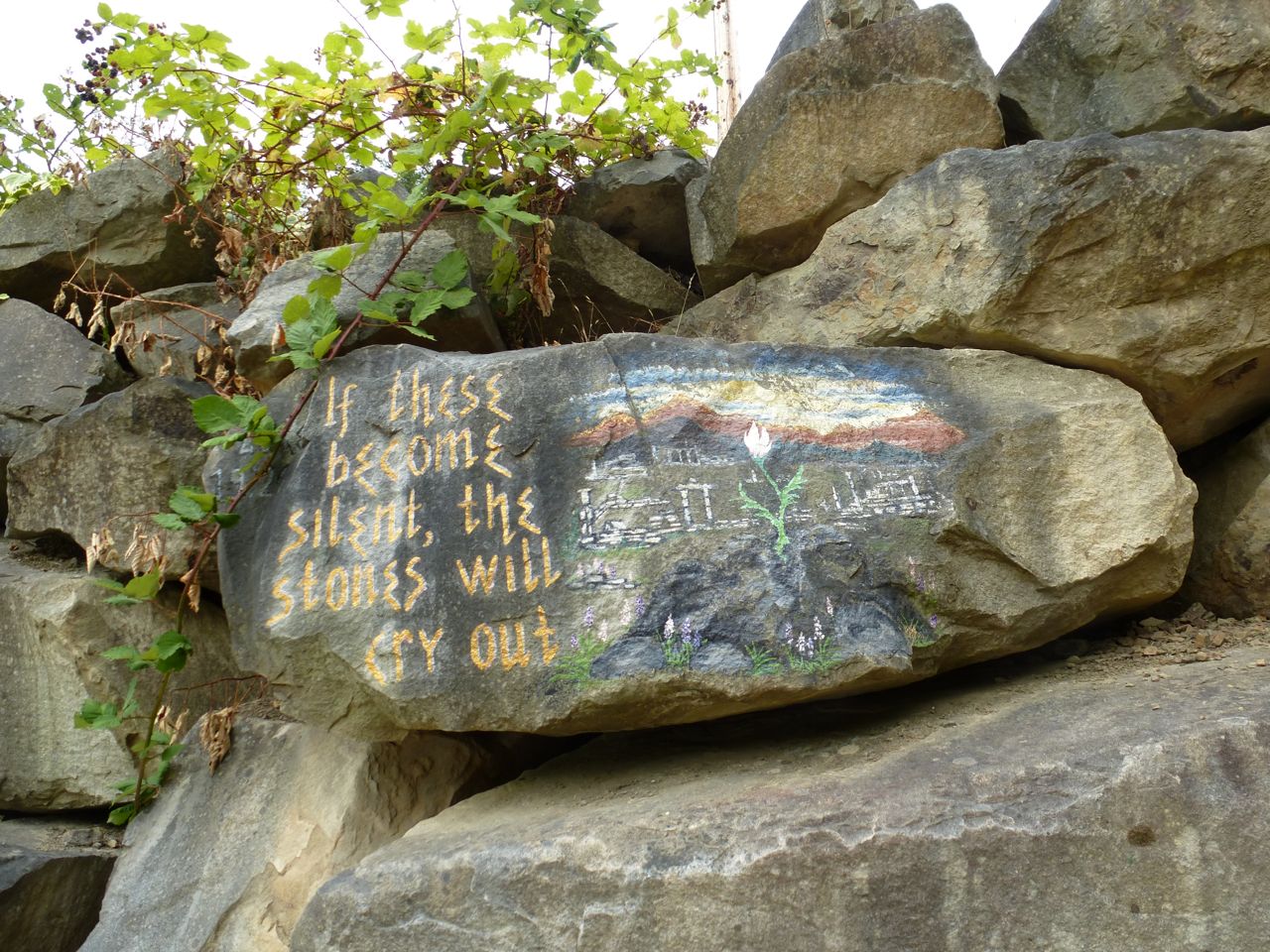 promptings: island adventure 7 - Baker Road: a church and a beach