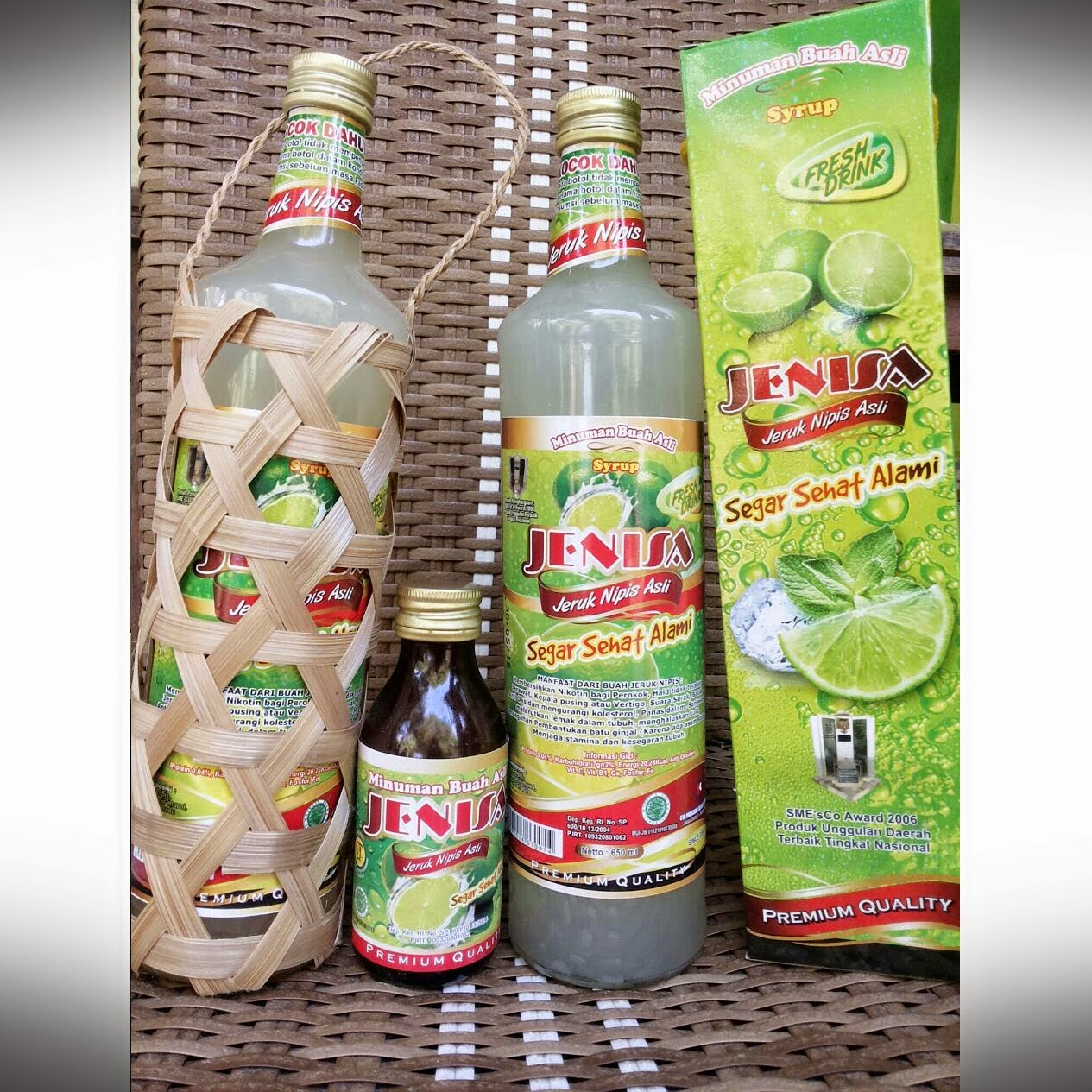 DuitStore: Jual JENISA Sirup Jeruk Nipis Asli (Khas Kuningan)