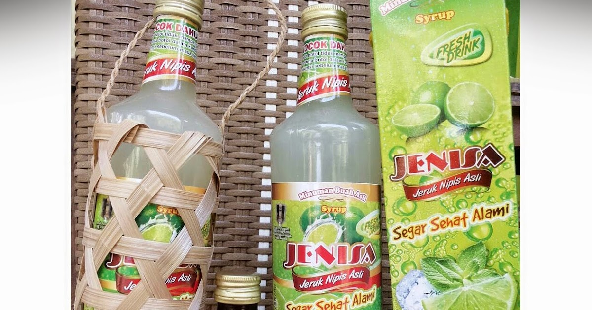DuitStore: Jual JENISA Sirup Jeruk Nipis Asli (Khas Kuningan)