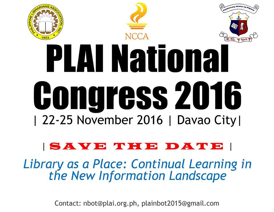 PLAI - Southern Tagalog Region Librarians Council: PLAI National ...