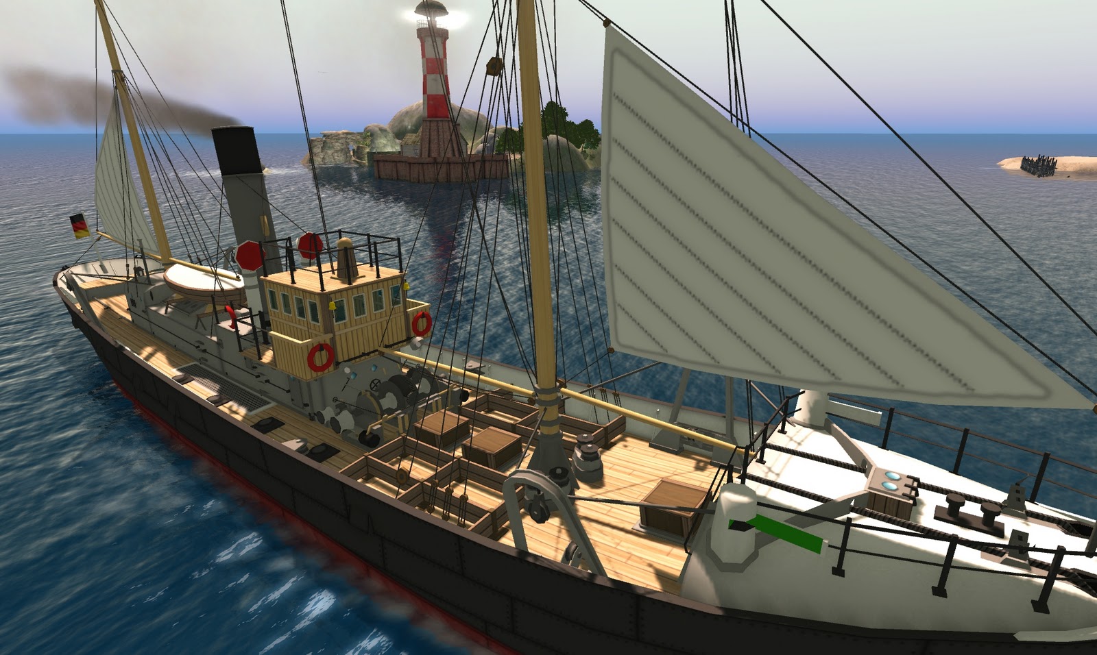 Echt Virtuell: Nochmal Mesh Vehikel: Consul Pust Fishing Trawler