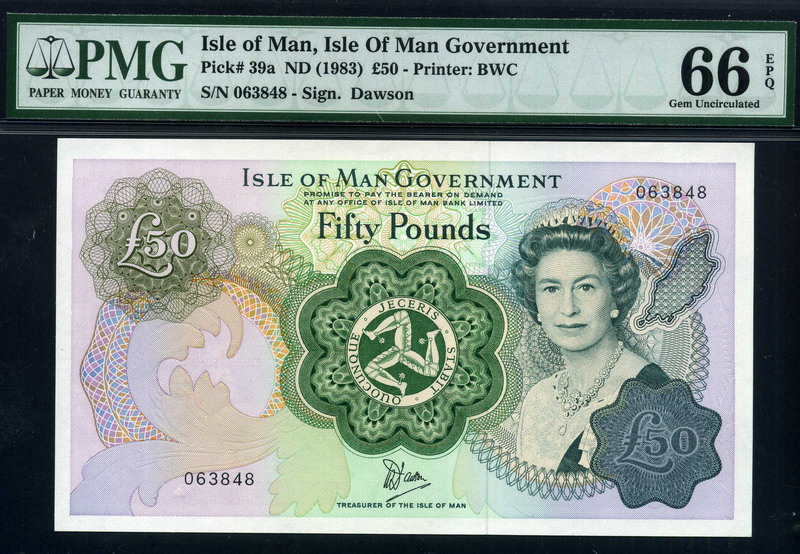 Isle of Man £50 Pounds banknote.|World Banknotes & Coins Pictures | Old ...