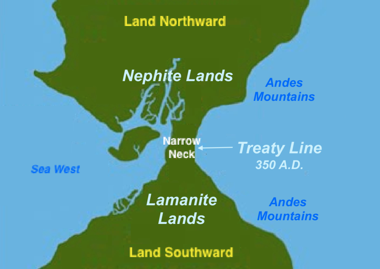 NephiCode: The Location and Nature of the Narrow Pass