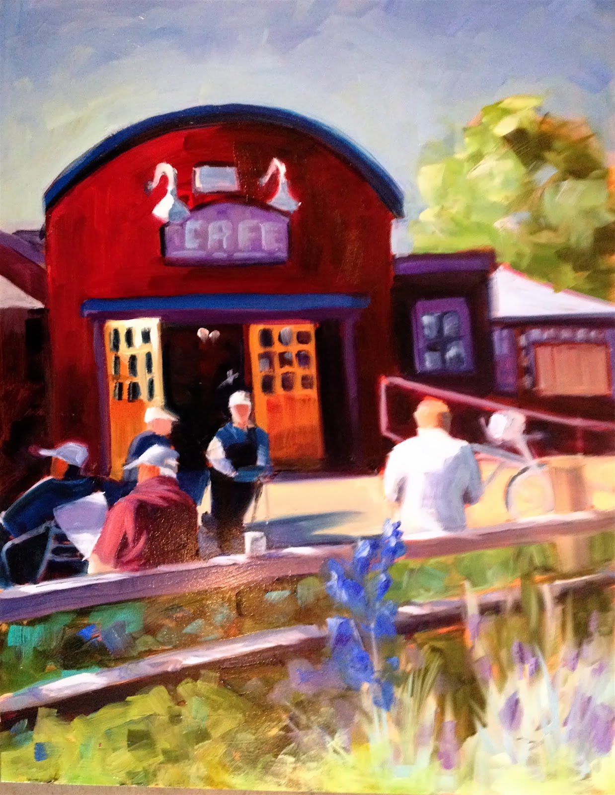 A Ray a Day: Daily paintings by Phyllis Ray