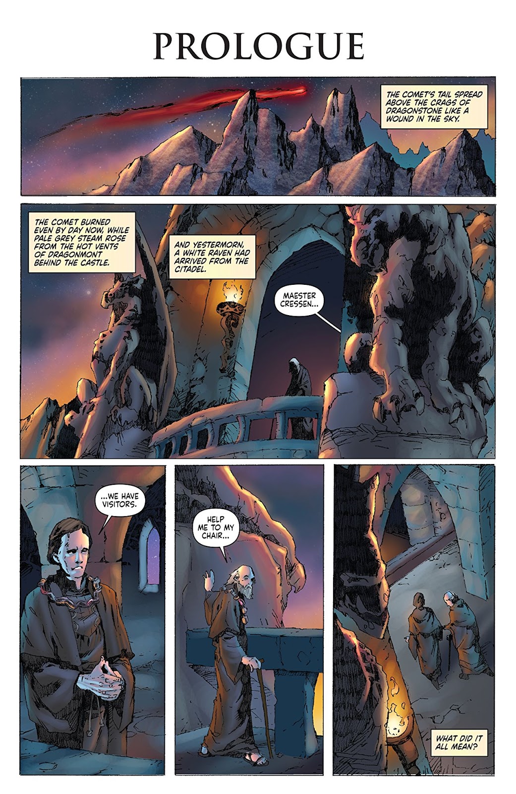 La adaptación al cómic de Choque de Reyes llega en junio | EL CABALLERO ...